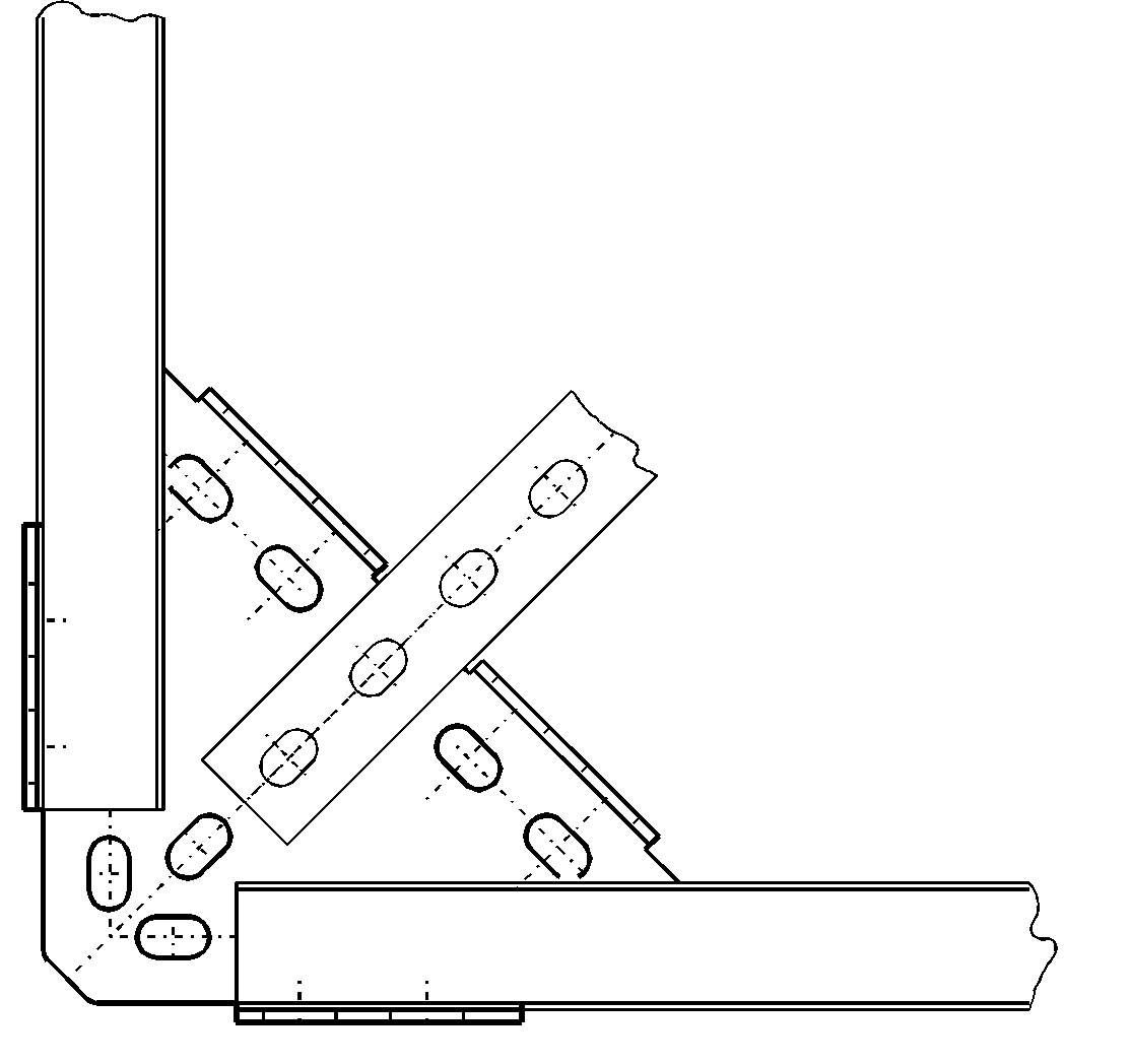 MÜPRO | Construction brackets 280 x 164 x 4 mm | V2A